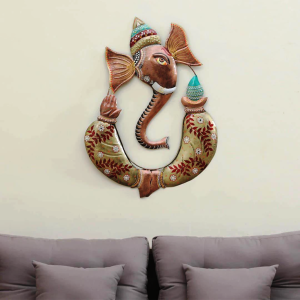 Shop – Multicolour Hand Painted Ganesha Wall Art - GI Heritage